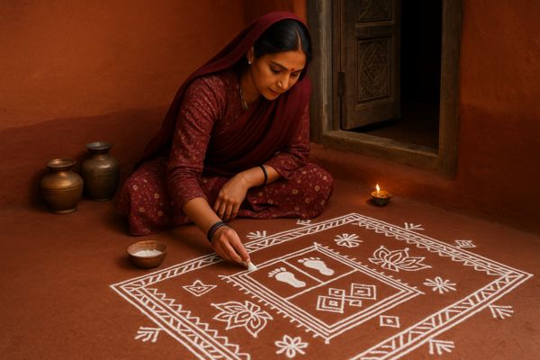 Why Do We Make Rangoli in Hindu Culture? Significance and Tradition