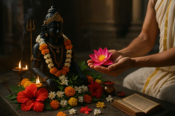 Flowers in Puja: Meaning, Types, Ritual Use, and Significance