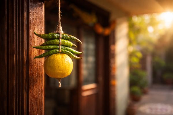 Why Do We Hang Nimbu Mirchi? Meaning, Significance & Beliefs