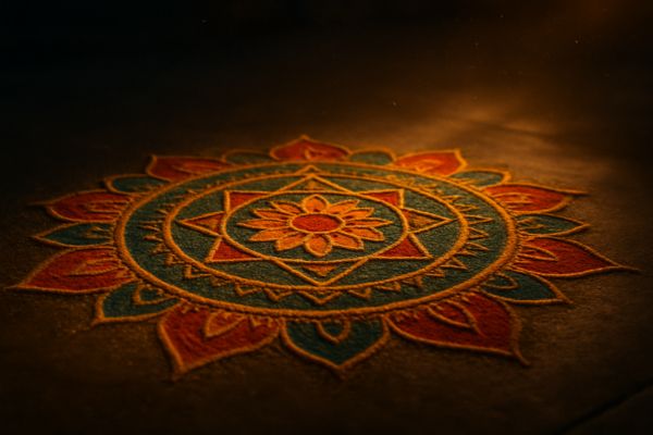 Why Do We Make Rangoli in Hindu Culture? Significance and Tradition